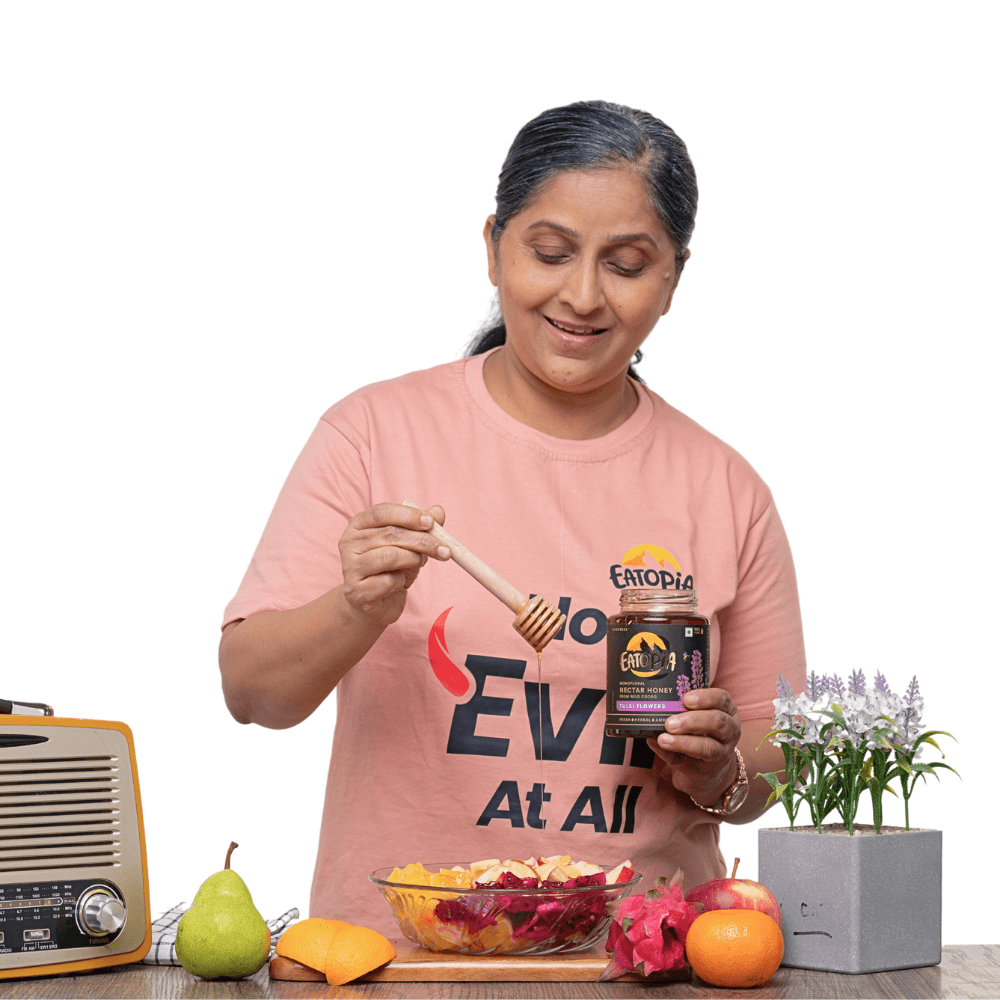 Tulsi Flowers 100% Pure & Honey - World's best honey| No added sugar ...